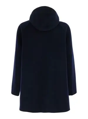 Aspesi Hooded Zip-front Coat