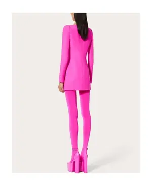 Valentino Garavani U-neck Mini Dress