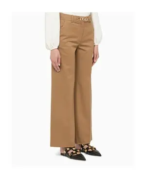 Valentino Garavani High-waisted Wide-leg Trousers