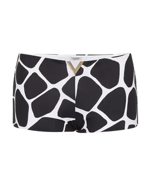 Valentino Garavani Printed Shorts - Black
