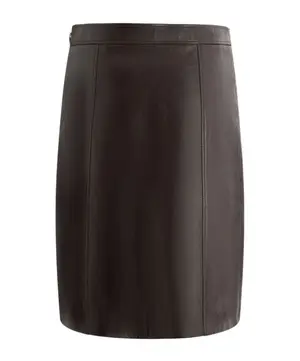 Bally Zipper Skirt - Black