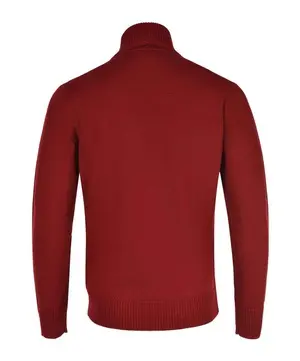 Emporio Armani Ribbed High Neck Knitwear