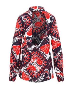 Valentino Garavani All-over Graphic-print Blouse
