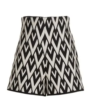 Valentino Garavani Logo Shorts - Black