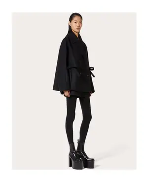 Valentino Garavani Bow-detail Double-breasted Jacket