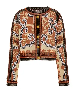 Valentino Garavani Long-sleeved Casual Jacket - Brown