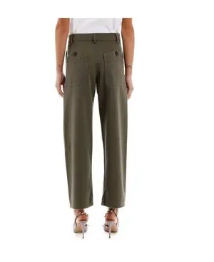 Valentino Garavani Cropped Wide-leg Trousers