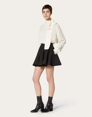 Valentino Garavani Flared A-line Mini Skirt