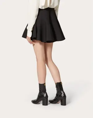Valentino Garavani Flared A-line Mini Skirt
