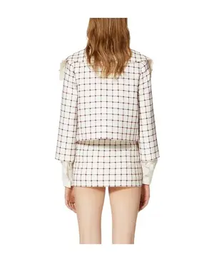 Valentino Garavani Geometric Bead Casual Jacket