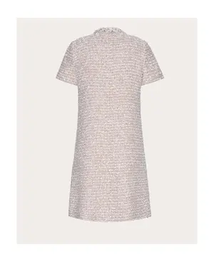 Valentino Garavani Round-collar Short-sleeve Dress