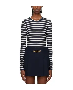 Valentino Garavani Striped Knitted Top