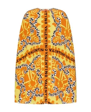 Valentino Garavani Printed Dress - Orange