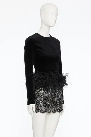 Valentino Garavani Long-sleeved Dress