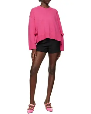 Valentino Garavani Logo High-rise Shorts