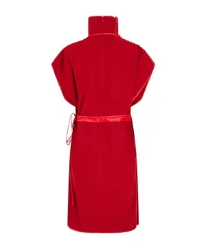 Gucci Turtleneck Capsleeve Mini Dress