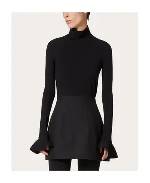Valentino Garavani High-neck Knitted Pullover