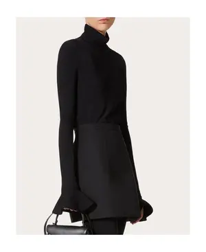 Valentino Garavani High-neck Knitted Pullover