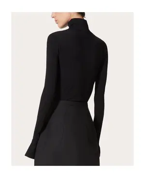 Valentino Garavani High-neck Knitted Pullover