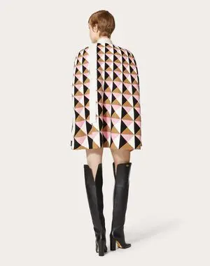Valentino Garavani Hook Detail Cape