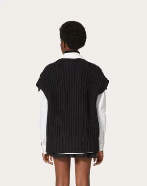 Valentino Garavani Sequined Knitted Top