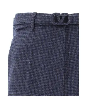 Valentino Garavani Vlogo Straight-leg Tailored Trousers