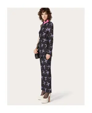 Valentino Garavani Fairy Flowers Print Trousers