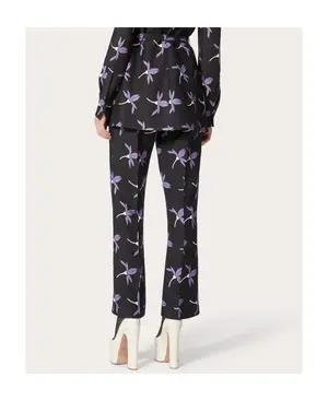 Valentino Garavani Fairy Flowers Print Trousers