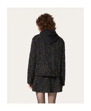 Valentino Garavani Tweed Pois Jacket