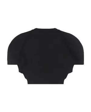 VIVIENNE WESTWOOD Logo-embroidered Cropped T-shirt