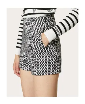 Valentino Garavani Logo-jacquard Shorts
