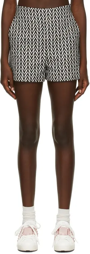 Valentino Garavani Logo-jacquard Shorts