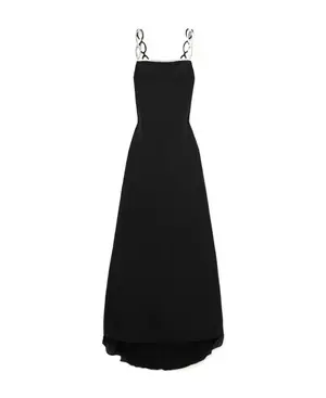 Valentino Garavani Crystal-embellished Gown - Black