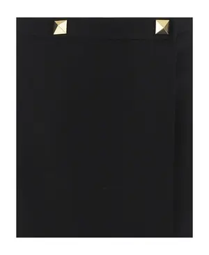 Valentino Garavani Roman Stud Wrap Skirt