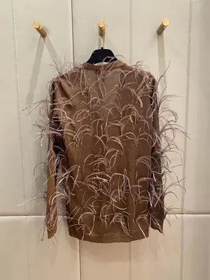 Valentino Garavani V-neck Long-sleeved Cardigan