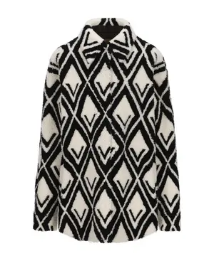 Valentino Garavani Brushed Casual Jacket - Black