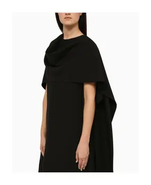 Valentino Garavani Draped Midi Dress