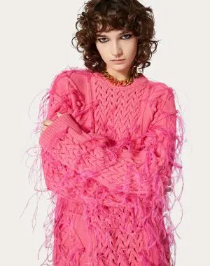 Valentino Garavani Embroidered Pullover - Pink