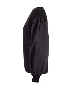 Valentino Garavani Balloon-sleeve Knit Jumper