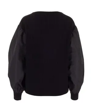 Valentino Garavani Balloon-sleeve Knit Jumper