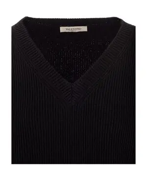 Valentino Garavani Balloon-sleeve Knit Jumper
