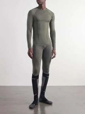 Falke Seamless Virgin Wool-blend Ski Base Layer