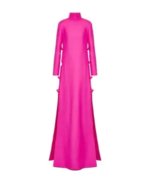 Valentino Garavani High-necked Bow Dress