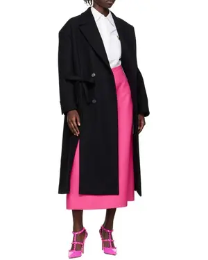 Valentino Garavani High-rise A-line Skirt