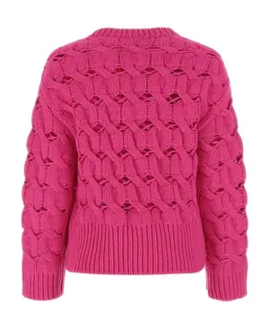 Valentino Garavani Round-neck Knitted Jumper