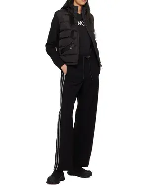 Moncler Panelled Zip-up Puffer Jacket
