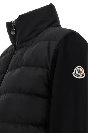 Moncler Panelled Zip-up Puffer Jacket