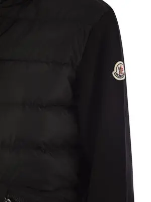 Moncler Panelled Zip-up Puffer Jacket