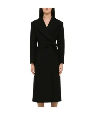 Valentino Garavani Bow-embellished Trench Coat - Black