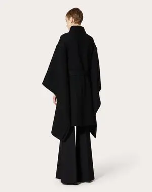 Valentino Garavani Lapel Strap Cape